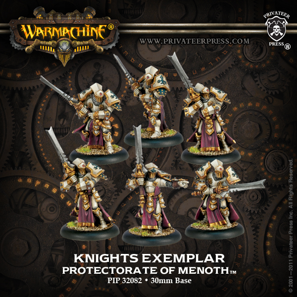Privateer Press – Warmachine – Menoth – KnightsExemplar – Brückenkopf ...