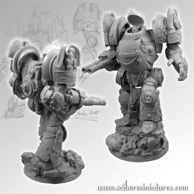 Scibor Miniatures: Sci-Fi Roman Mech – Brückenkopf-Online.com – das ...
