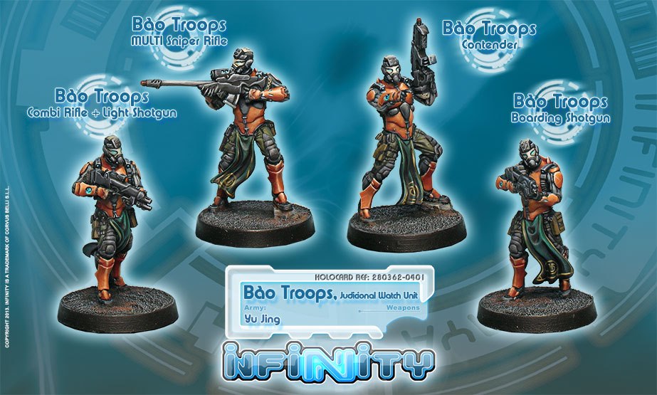 Infnity – Yu Jing Bao Troops – Brückenkopf-Online.com – das Tabletop ...