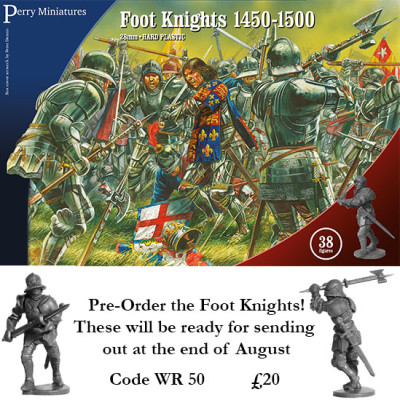 Perry Miniatures: Foot Knights – Brückenkopf-Online.com – das Tabletop ...