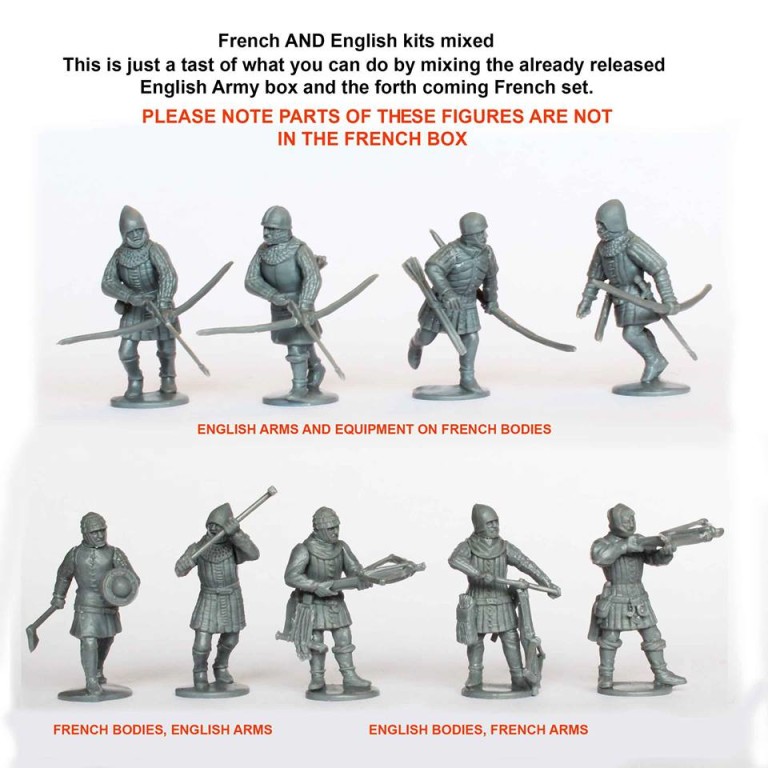 Perry Miniatures: Agincourt French Infantry – Brückenkopf-Online.com ...