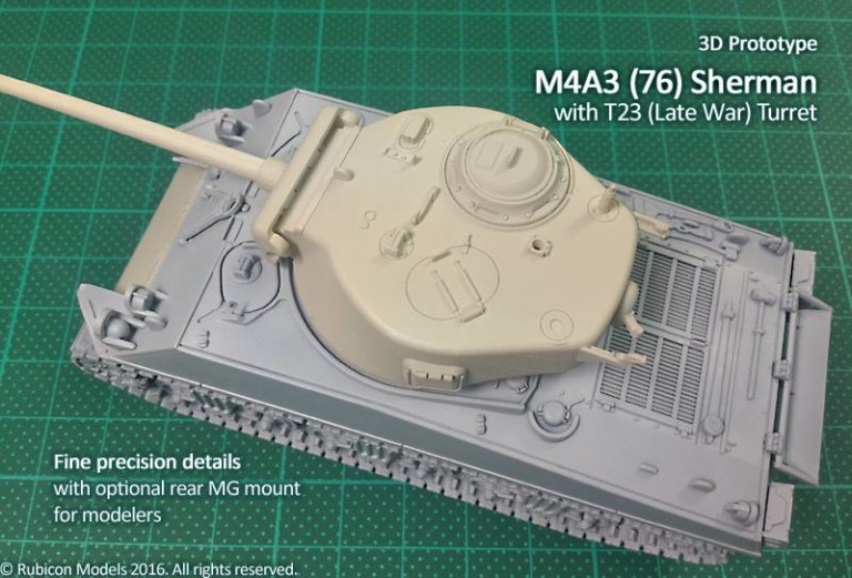 Rubicon Models: M4 Sherman T23 Turret – Brückenkopf-Online.com – das ...