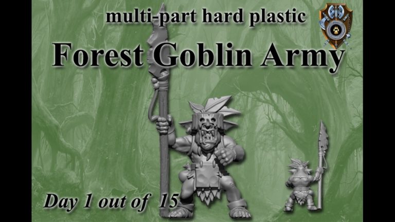 Shieldwolf Miniatures: Forest Goblins Kickstarter – Brückenkopf-Online ...