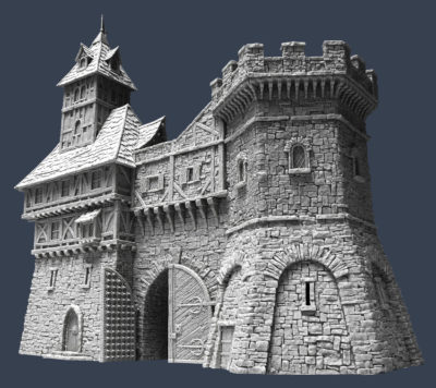 Tabletop World: Neue Town Wall Elemente – Brückenkopf-Online.com – das ...