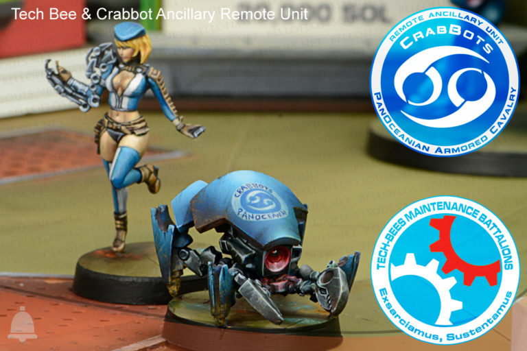 Infinity: PanOceania Tech Bee & Crabbot Preview – Brückenkopf-Online ...
