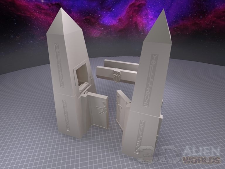 3D Alien Worlds: Necron-Gelände – Brückenkopf-Online.com – das Tabletop ...