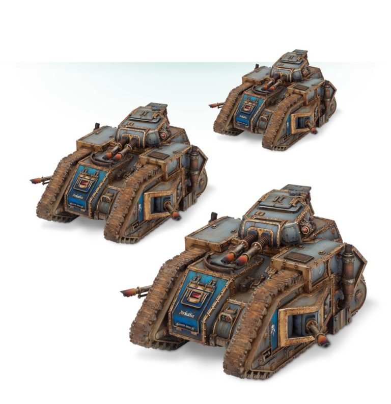 Forge World: Imperialis Militia Carnodon Battle Tank – Brückenkopf ...