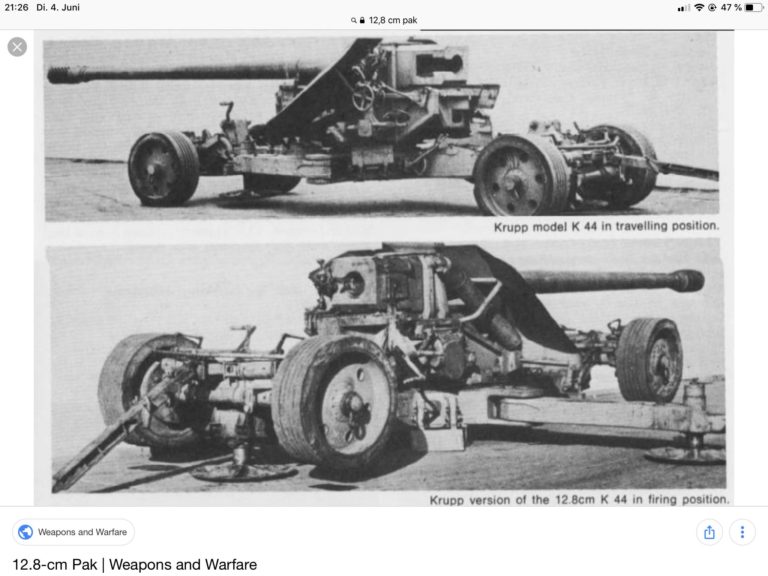 Heer46: 12,8cm Pak 44 Preview – Brückenkopf-Online.com – das Tabletop ...