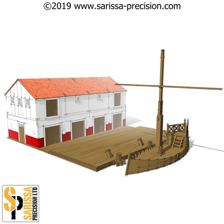 Sarissa: Roman Docks Set & Wharf – Brückenkopf-Online.com – das ...