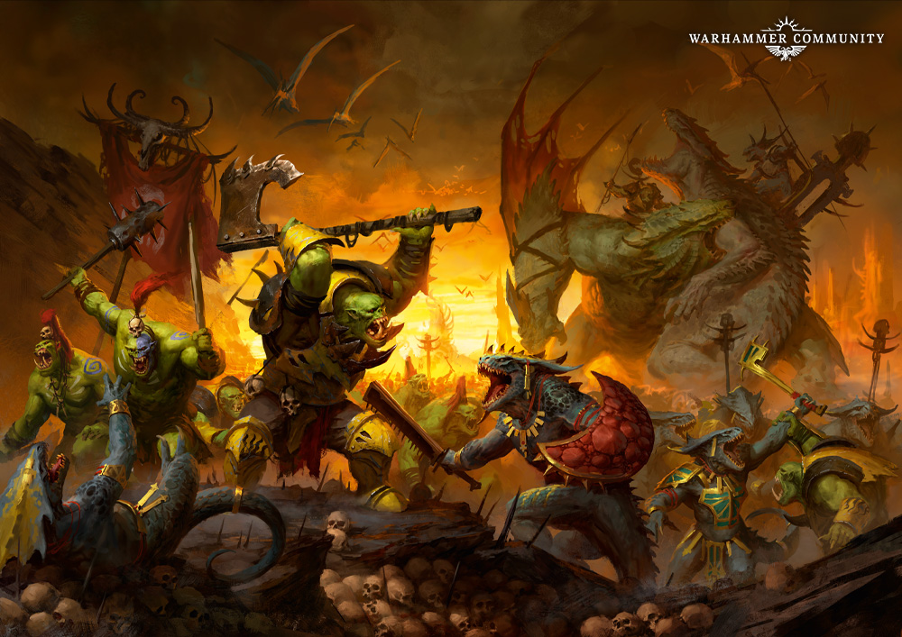 GW: Age of Sigmar, Warhammer 40k und Mittelerde – Brückenkopf-Online ...