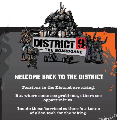 District 9: The Boardgame Kickstarter – Brückenkopf-Online.com – das ...