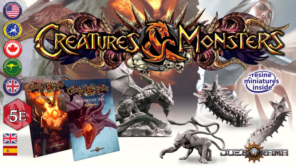 Creatures & Monsters: Kickstarter läuft – Brückenkopf-Online.com – das ...