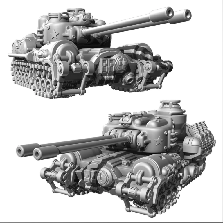 Fallout: Panzer STL – Brückenkopf-Online.com – das Tabletop-Hobby Portal