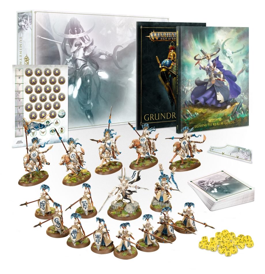 GW: Lumineth Realm-Lords – Armeeset und White Dwarf – Brückenkopf ...