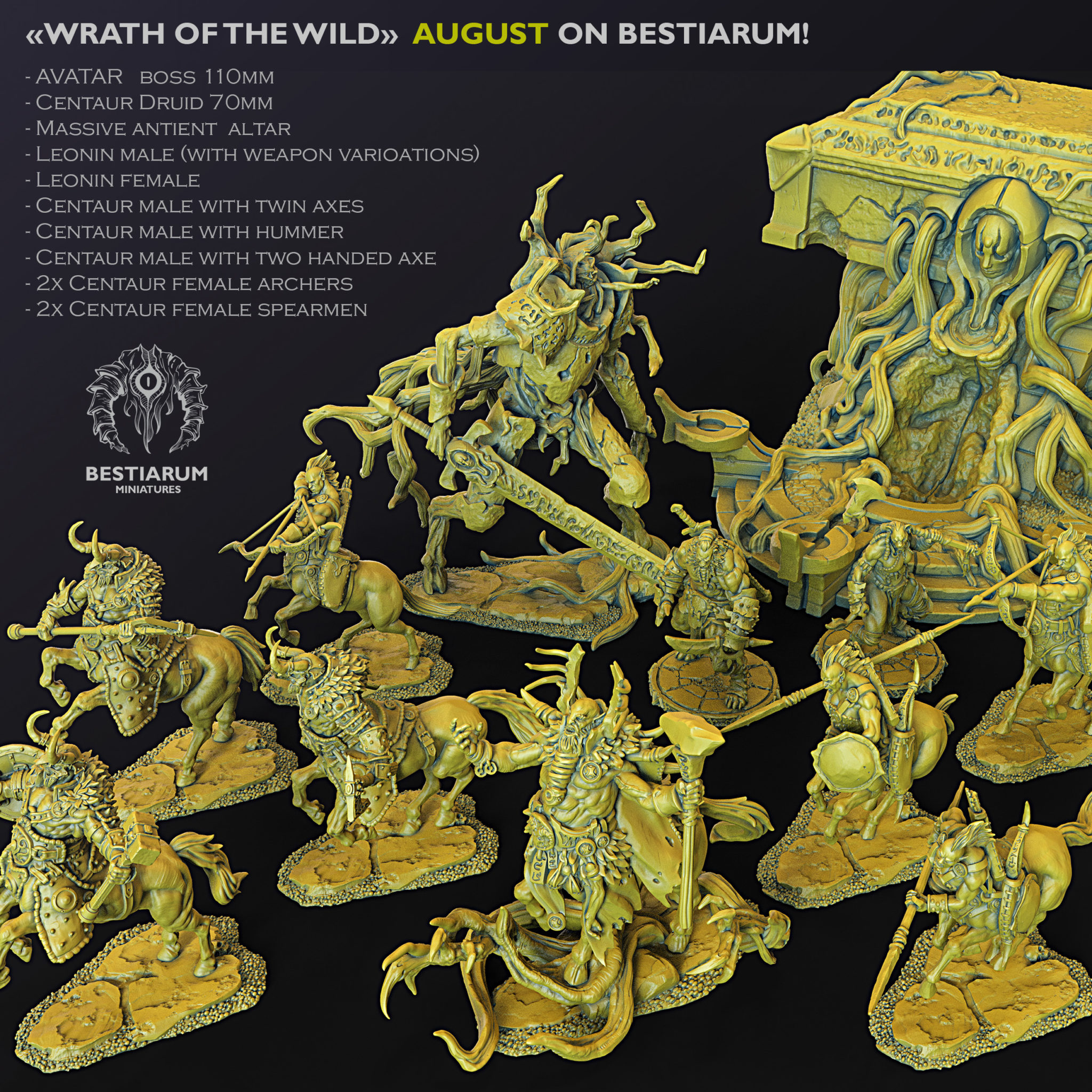 Bestiarum Miniatures: August Patreon – Brückenkopf-Online.com – das ...