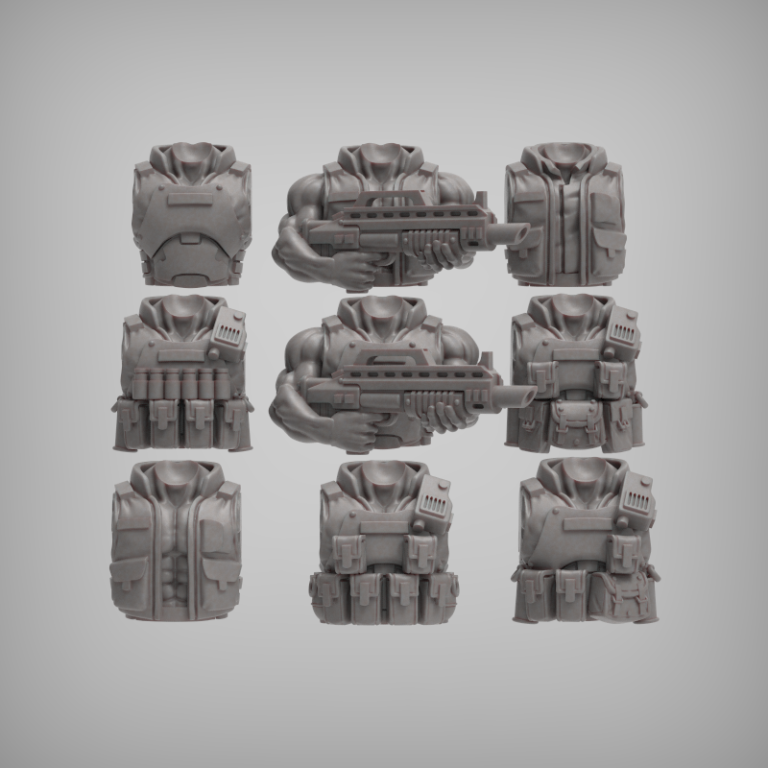 Reptilian Overlords: Spacenam Infantry STLs – Brückenkopf-Online.com ...