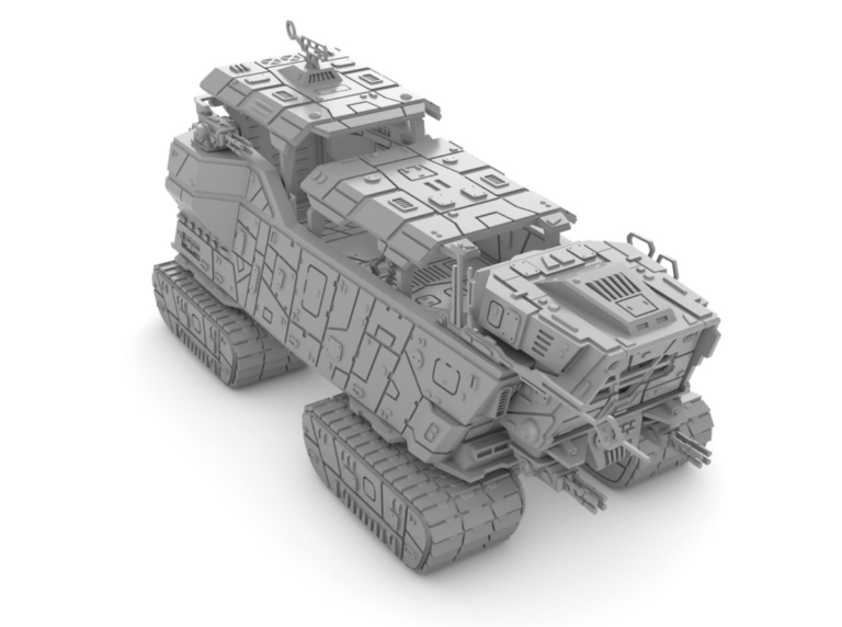Imperial Terrain:Sand Crawler Tank by Jesús – Brückenkopf-Online.com ...