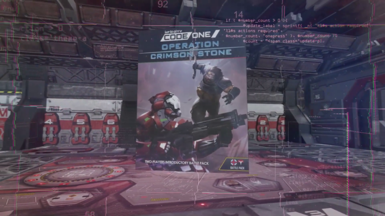 Infinity CodeOne: Operation Crimson Stone. – Brückenkopf-Online.com – das Tabletop-Hobby Portal