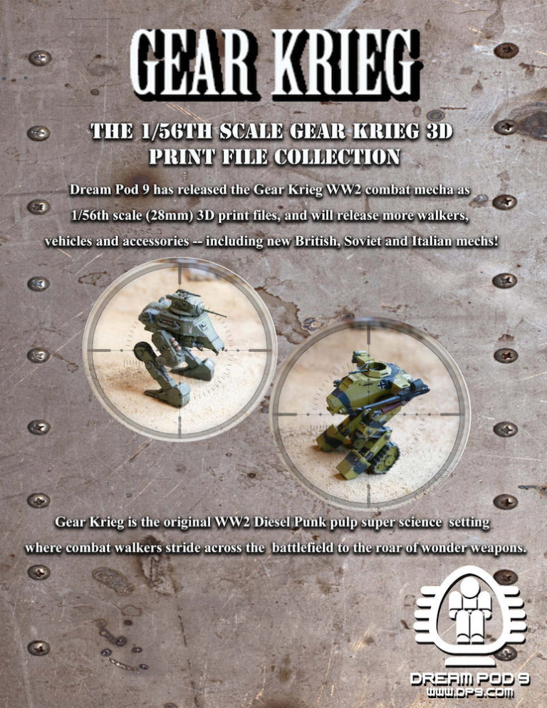 Gear Krieg: Walker STLs – Brückenkopf-Online.com – das Tabletop-Hobby ...