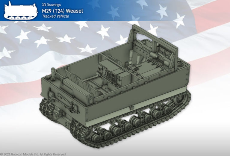 Rubicon Models: M29 (T24) Weasel Preview – Brückenkopf-Online.com – das ...