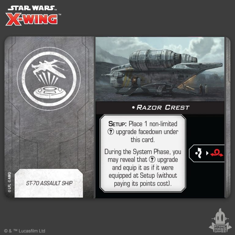 Star Wars X-Wing: Razor Crest Preorder – Brückenkopf-Online.com – das ...