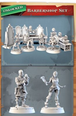 STL Miniatures: 3D Printable Fantasy NPC – Brückenkopf-Online.com – das ...