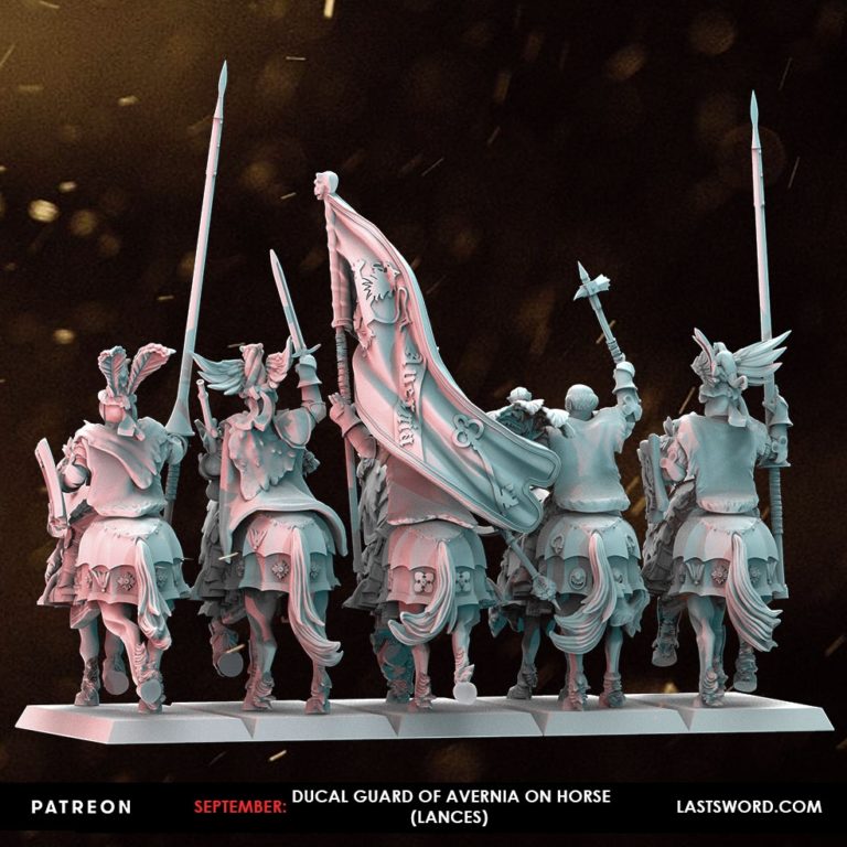 Last Sword Miniatures: Ducal Guard of Avernia – Brückenkopf-Online.com ...