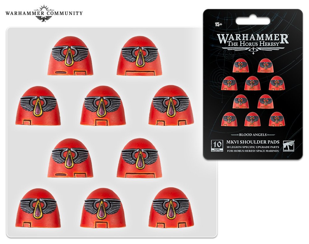 The Horus Heresy: Blood Angels Upgrade Kits Preview – Brückenkopf ...