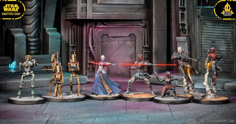 Star Wars Shatterpoint: Bilder der Starter-Minis – Brückenkopf-Online ...