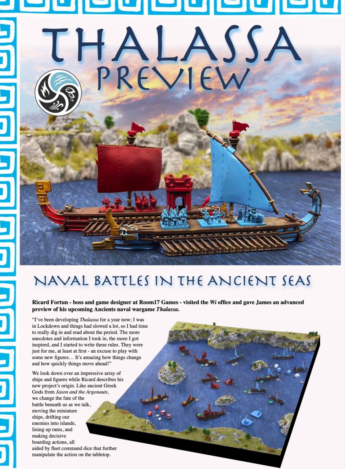 Thalassa: Antike Seeschlachten – Brückenkopf-Online.com – das Tabletop-Hobby Portal