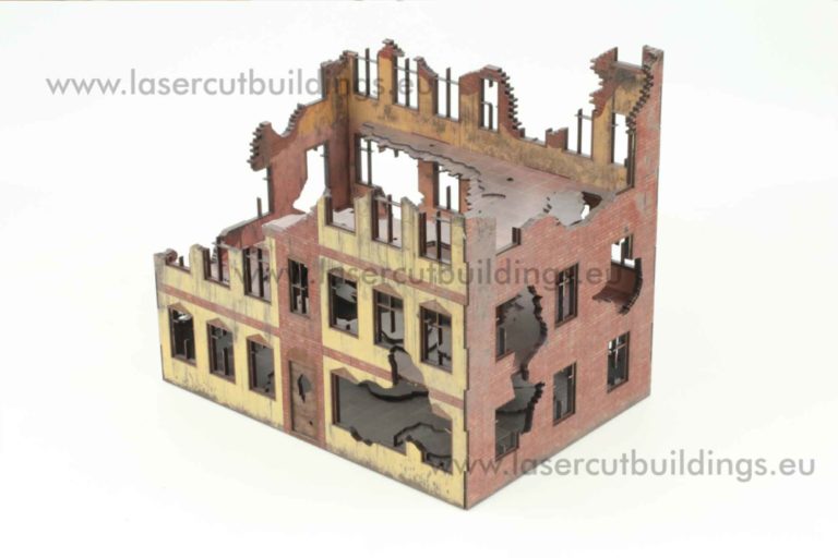 Lasercut Buildings: Gebäuderuine – Brückenkopf-Online.com – das ...