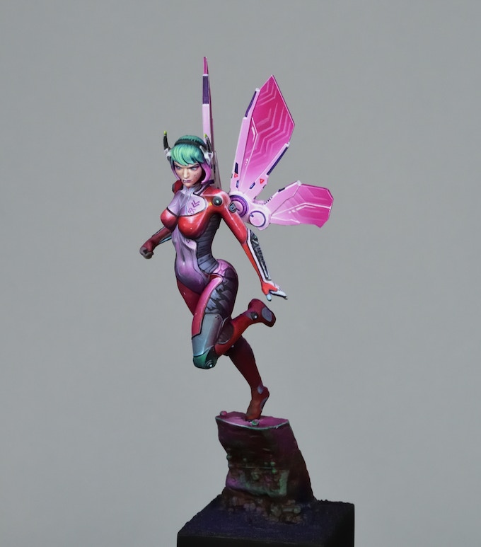 OM Cyber Belles Red Ourboros Miniature – Brückenkopf-Online.com – das ...