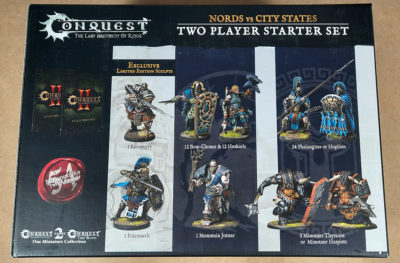 Unboxing: Conquest Two Player Starter Set – Brückenkopf-Online.com ...