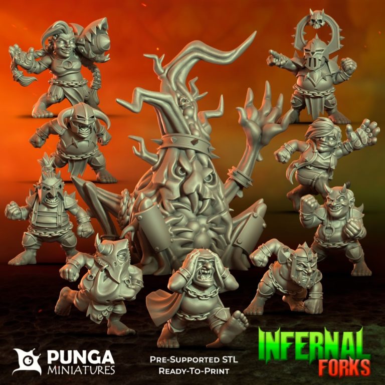 Punga Miniatures: Infernal Forks – Brückenkopf-Online.com – das ...
