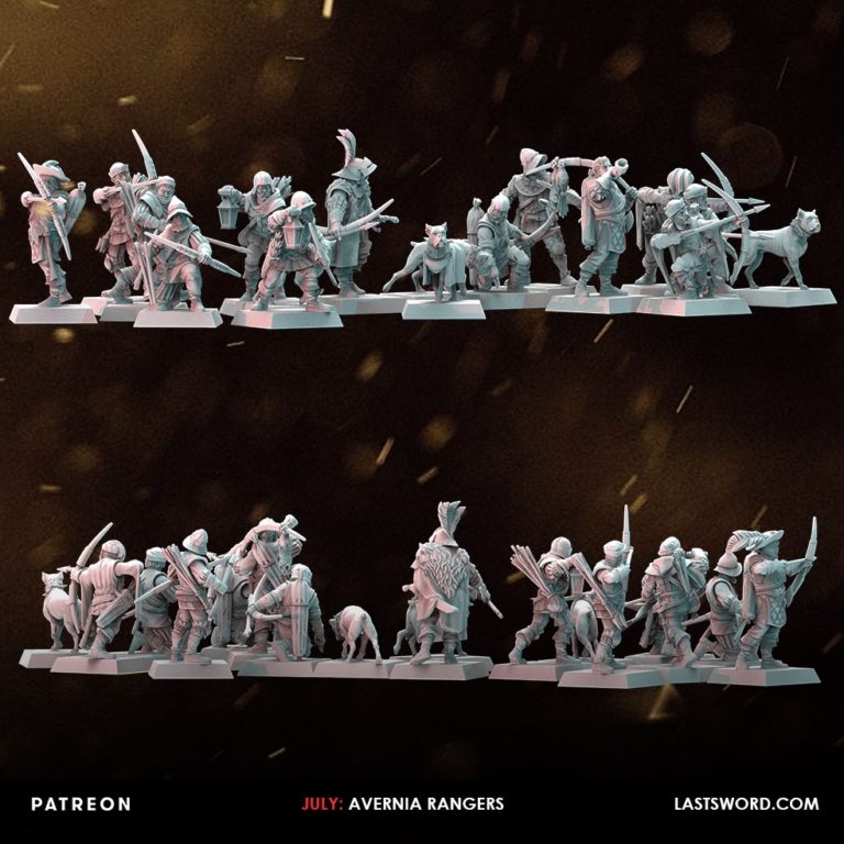 Last Sword Miniatures: Wolves of Avernia – Brückenkopf-Online.com – das ...