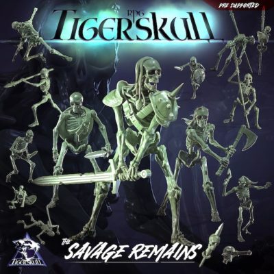 Savage Remains: 3d Printable Skeleton Warrior Kickstarter – Brückenkopf ...