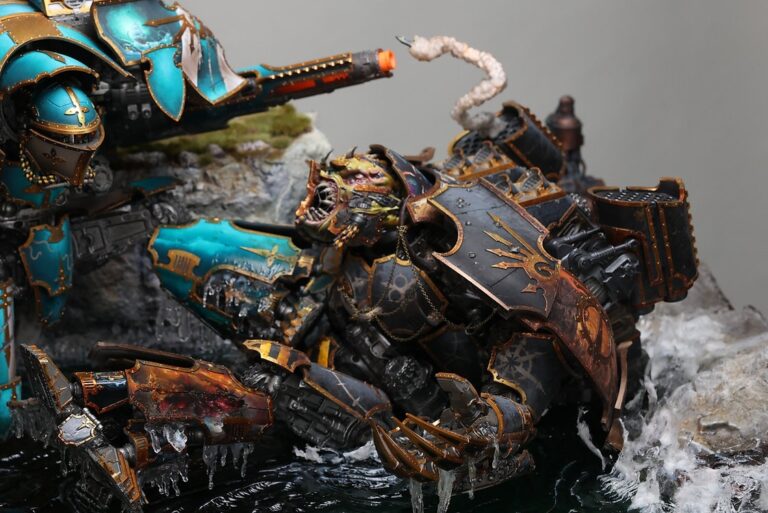 Squidmar Miniatures: Dueling Titans – Brückenkopf-Online.com – das Tabletop-Hobby Portal