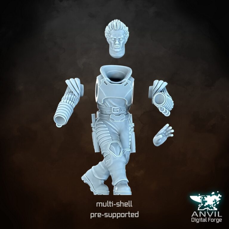 Anvil Digital Forge: Desert House Armoured Infantry – Brückenkopf ...