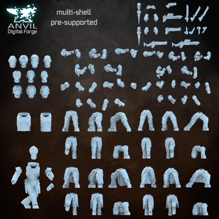 Anvil Digital Forge: Desert House Armoured Infantry – Brückenkopf ...