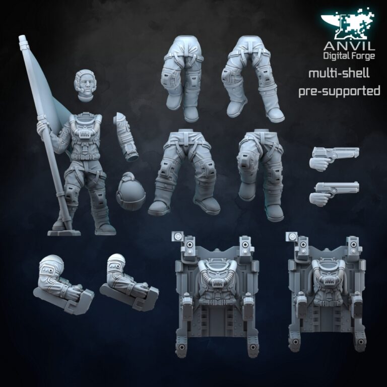 Anvil Digital Forge: Desert House Armoured Infantry – Brückenkopf ...