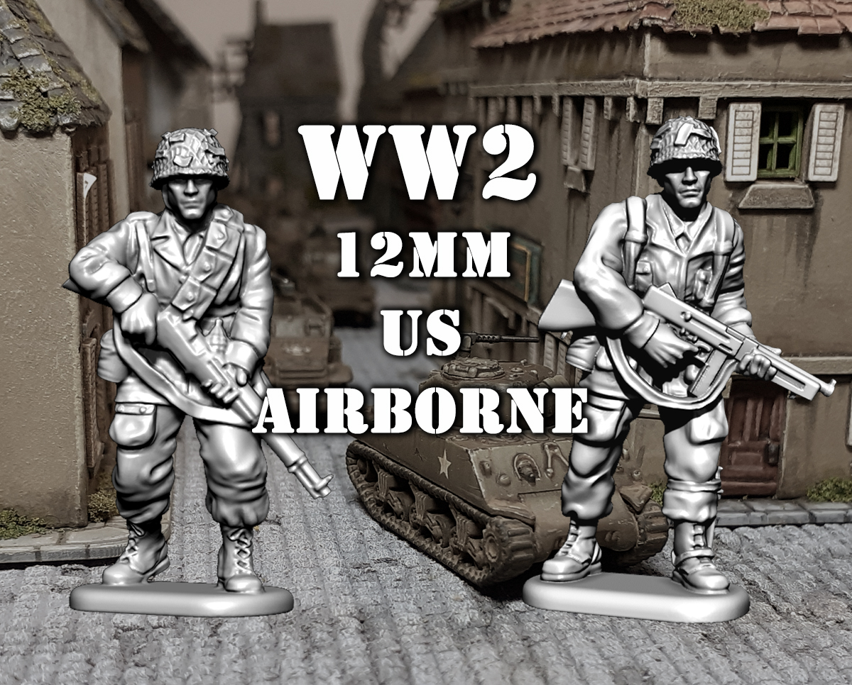 Victrix: WW2 12mm US Airborne – Brückenkopf-Online.com – das Tabletop ...