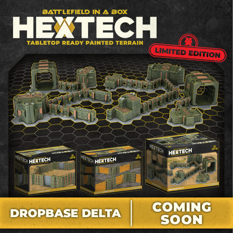 Gale Force Nine: Hextech Dropbase Delta – Brückenkopf-Online.com – das Tabletop-Hobby Portal