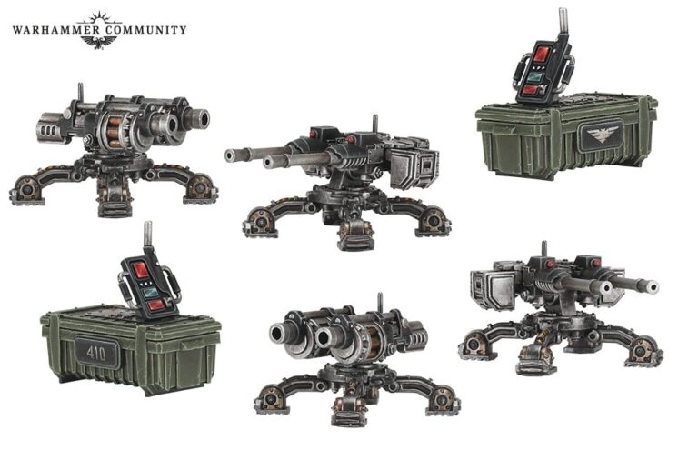 Necromunda: Trazior Sentry Guns Preview – Brückenkopf-Online.com – das Tabletop-Hobby Portal