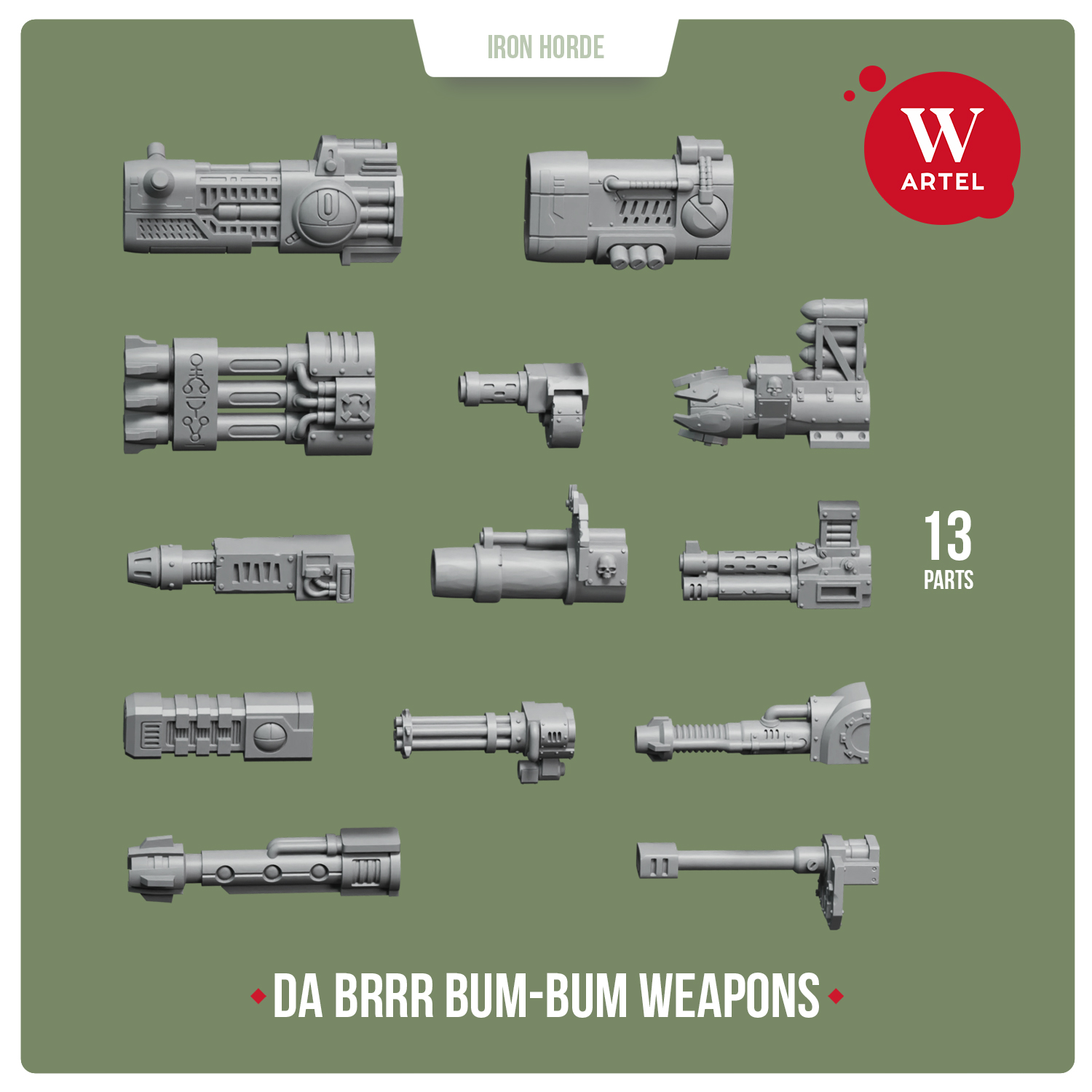 Artel „W“ Miniatures: Da Brrr Bum-Bum Skwad – Brückenkopf-Online.com ...
