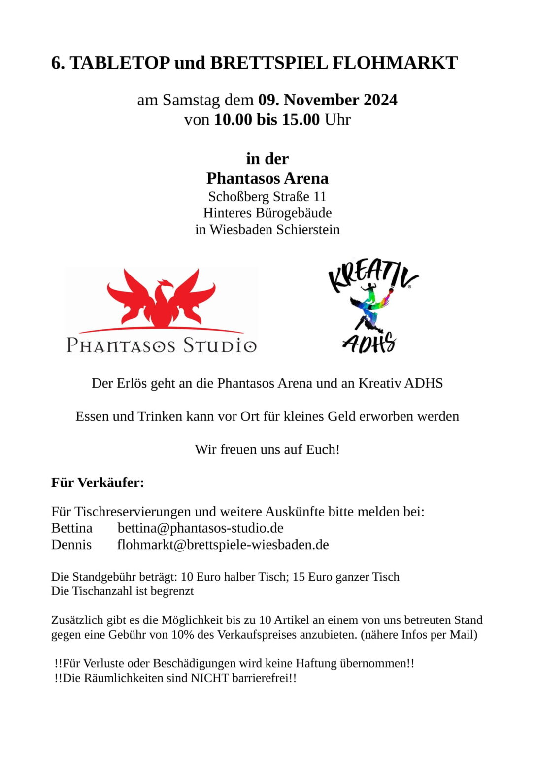 Phantasos Studio: Tabletop Flohmarkt – Brückenkopf-Online.com – das ...