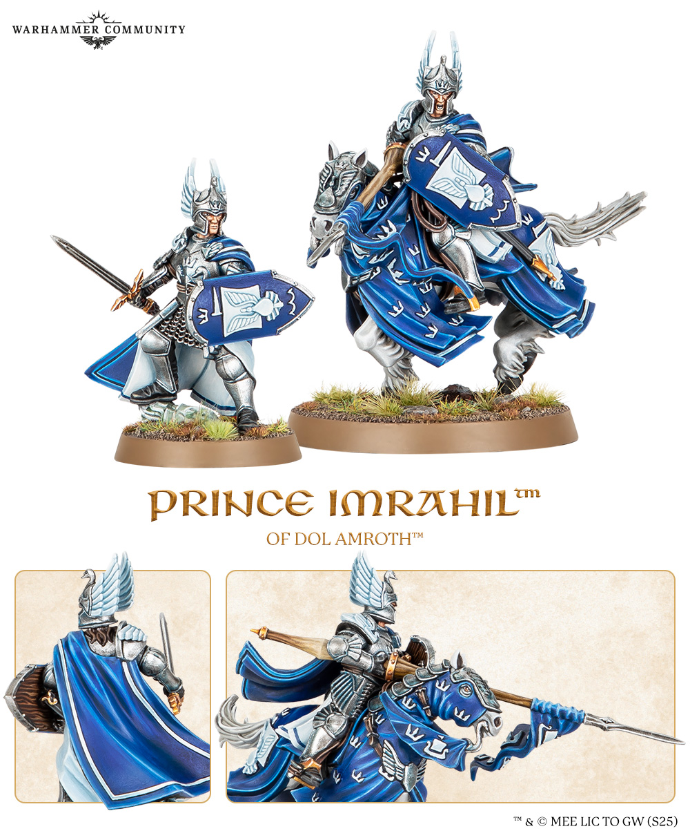 GW: Prinze Imrahil von Dol Amroth und Armies of Middle-earth Preview ...