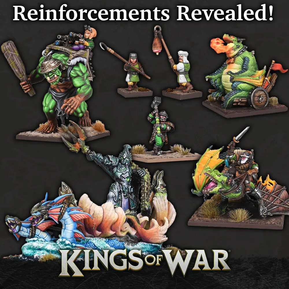 Kings of War: Trident Realm & Halfling Reinforcements – Brückenkopf-Online.com – das Tabletop ...