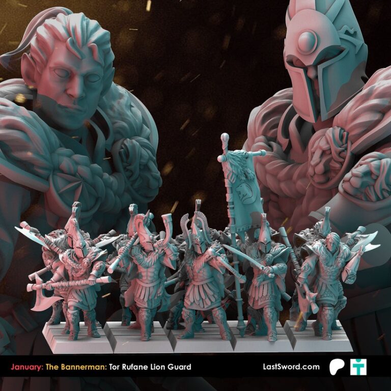 Last Sword Miniatures: Proud of the Lion & Blood and Sand – Brückenkopf ...