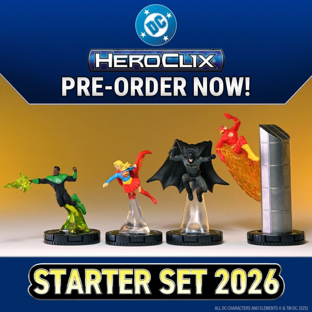 DC Heroclix: Starter Set 2026 – Brückenkopf-Online.com – das Tabletop ...