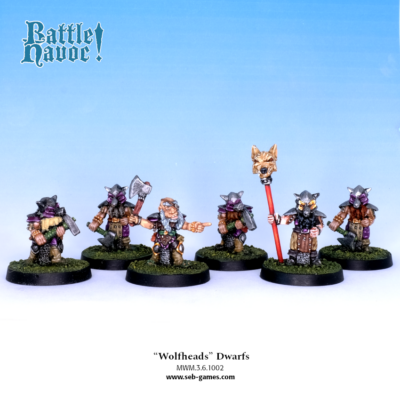 Seb Games: Leviathan Wolfhead Clan Dwarfs – Brückenkopf-Online.com ...